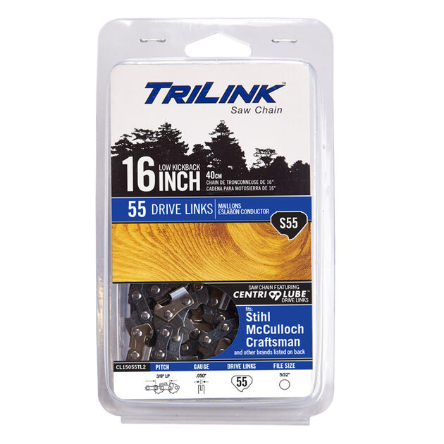 TriLink 16-inch Saw Chain S55 - TL-S55-16 | MTD Parts Canada