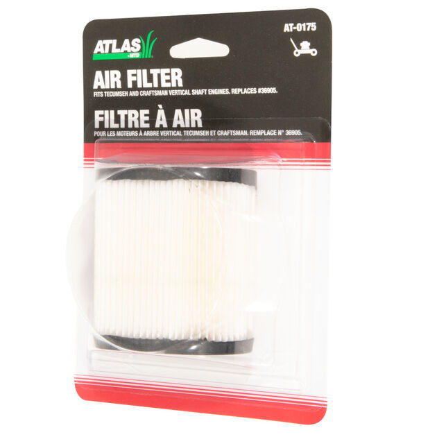 Air Filter - For Tecumseh LEV, LV, OVRM & TVS engines - AT-0175 | MTD ...